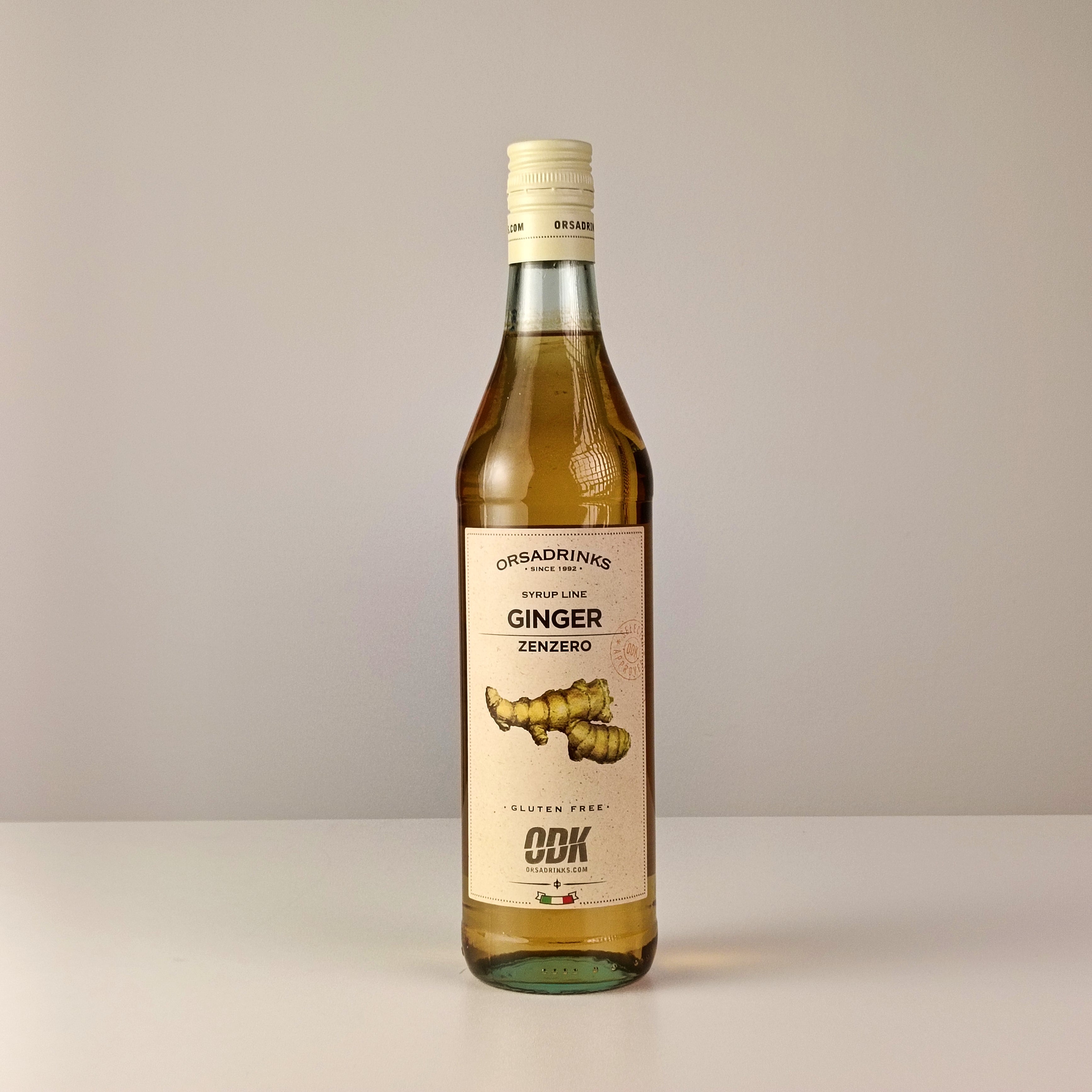 Ginger Syrup ODK – FC Bartender Lab