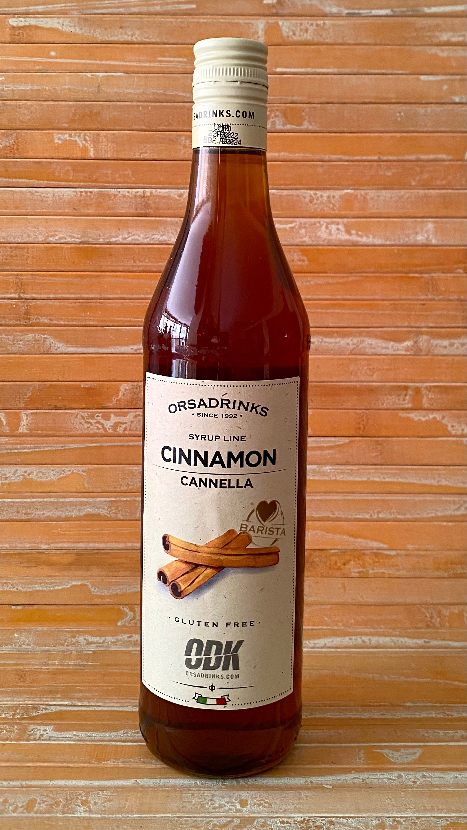 Cinnamon Syrup ODK – FC Bartender Lab