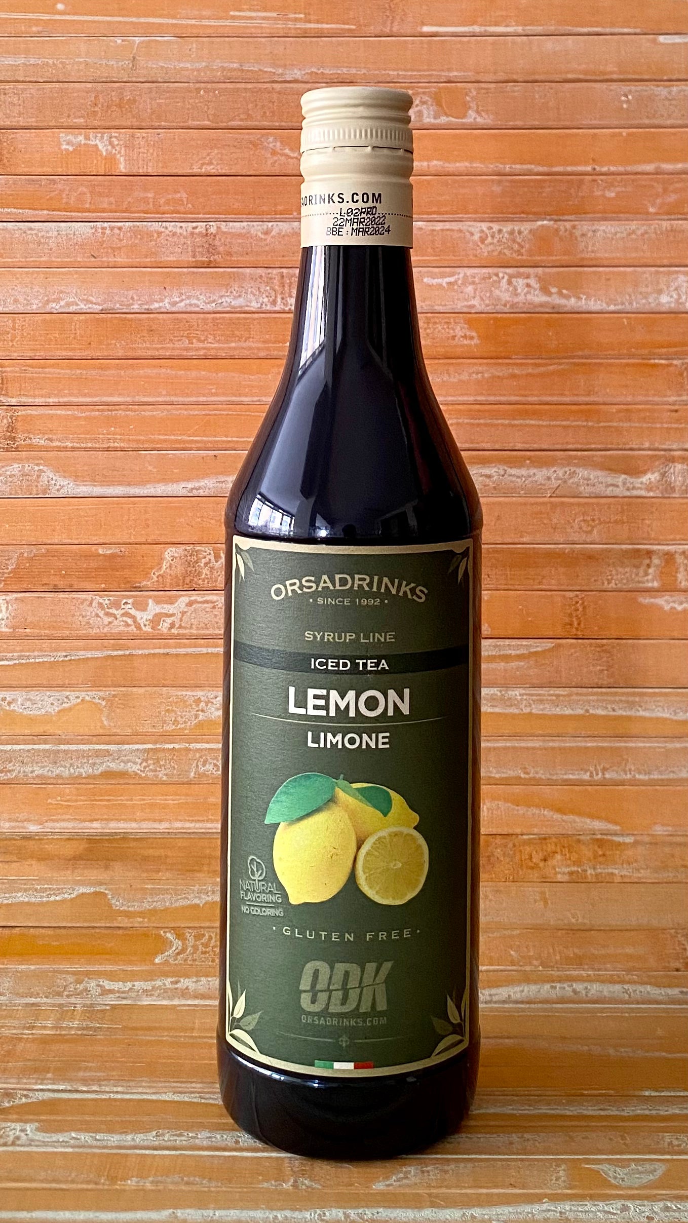Lemon Iced Tea Syrup ODK – FC Bartender Lab