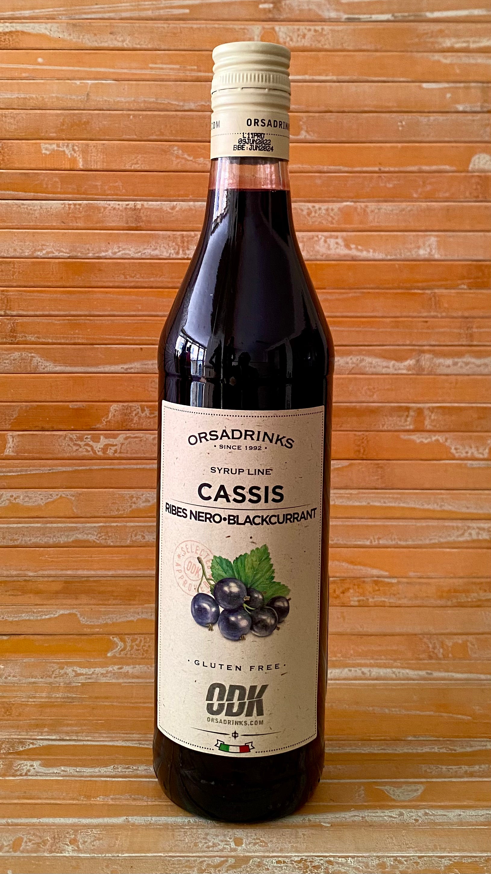 Cassis Syrup ODK – FC Bartender Lab