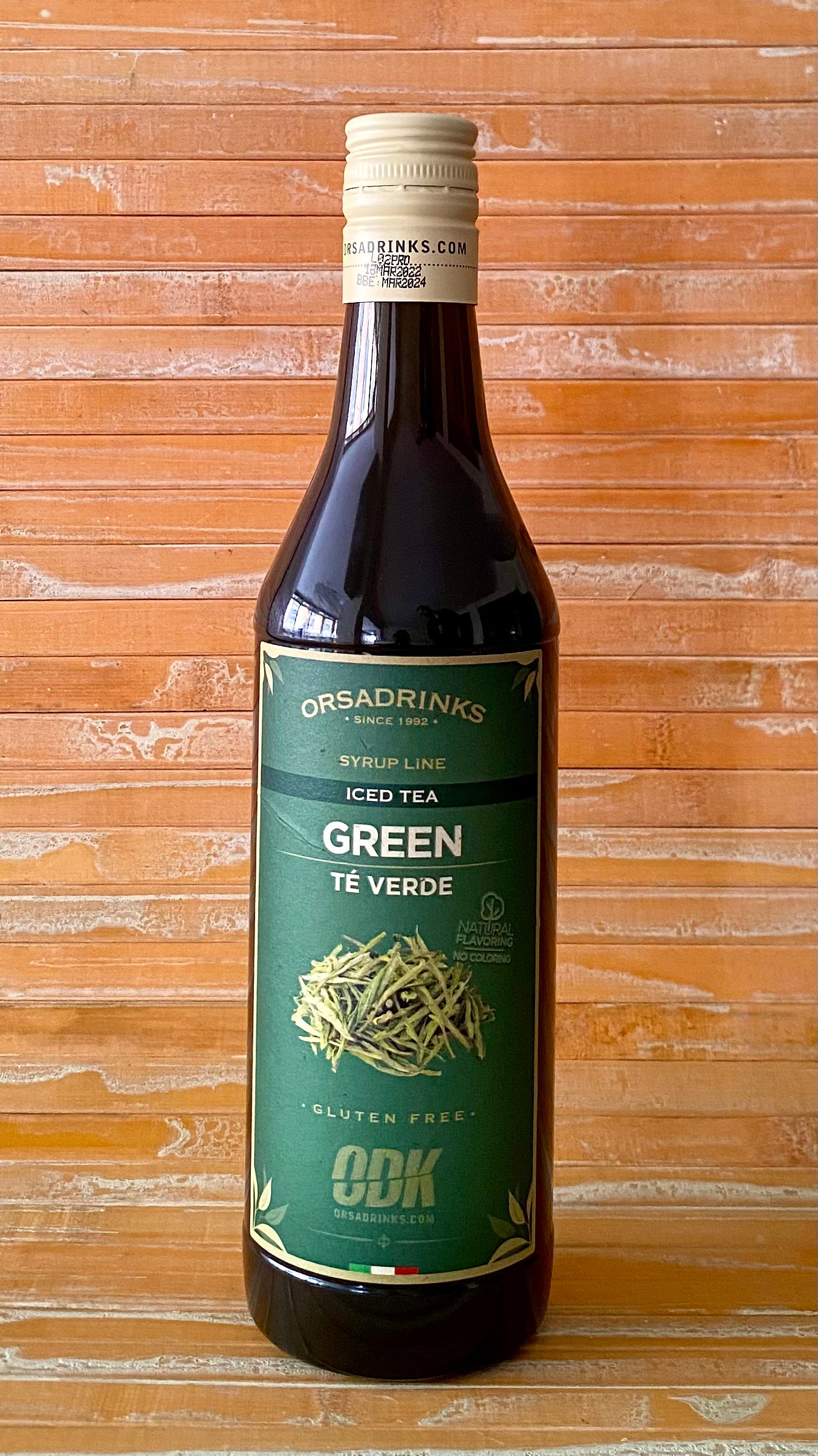 Green Iced Tea Syrup ODK – FC Bartender Lab