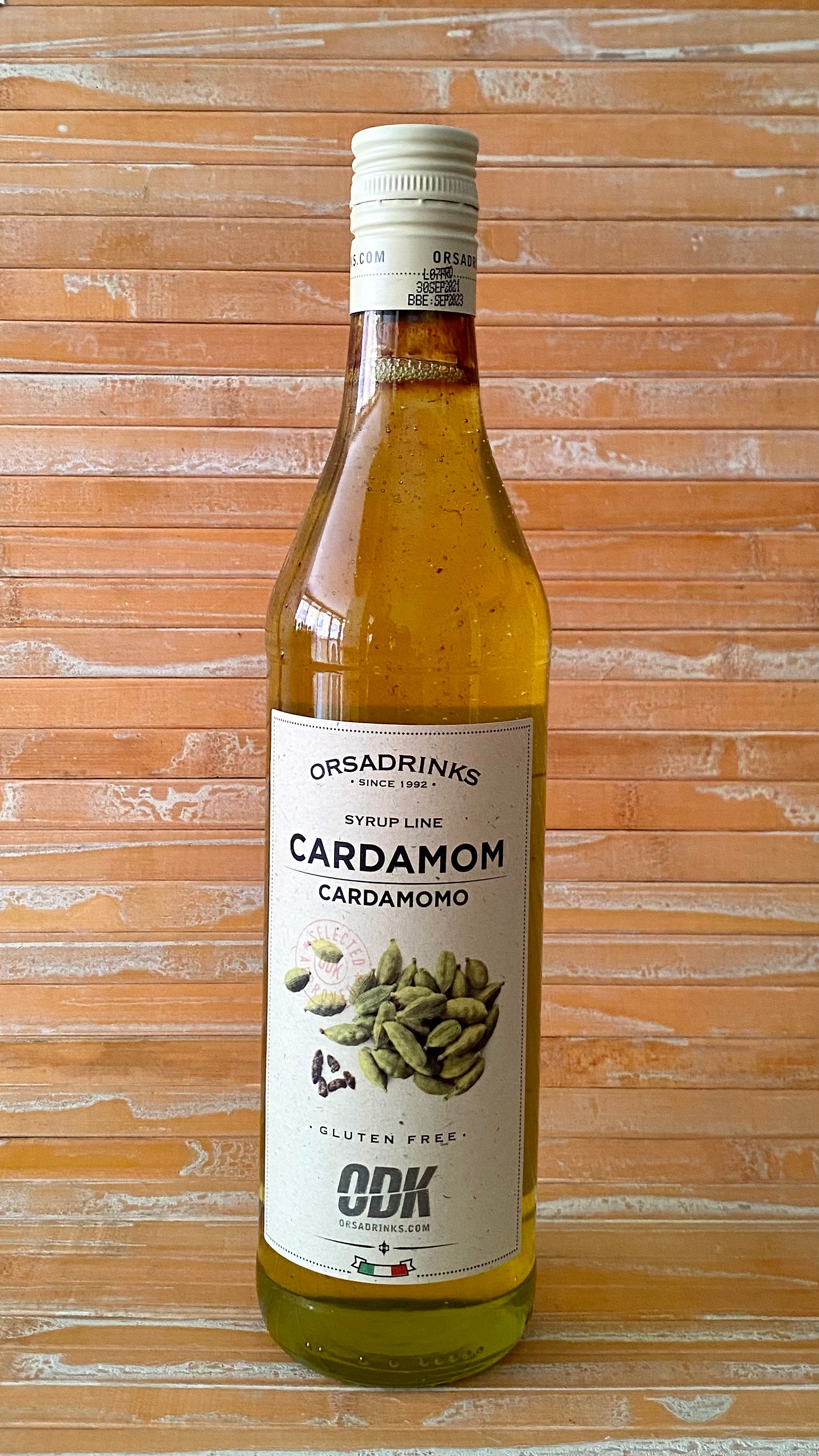 Cardamom Syrup ODK – FC Bartender Lab